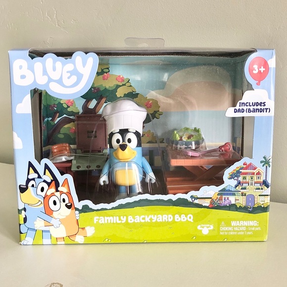 Bluey | Toys | Bluey Family Backyard Bbq Dad Bandit 25 | Poshmark